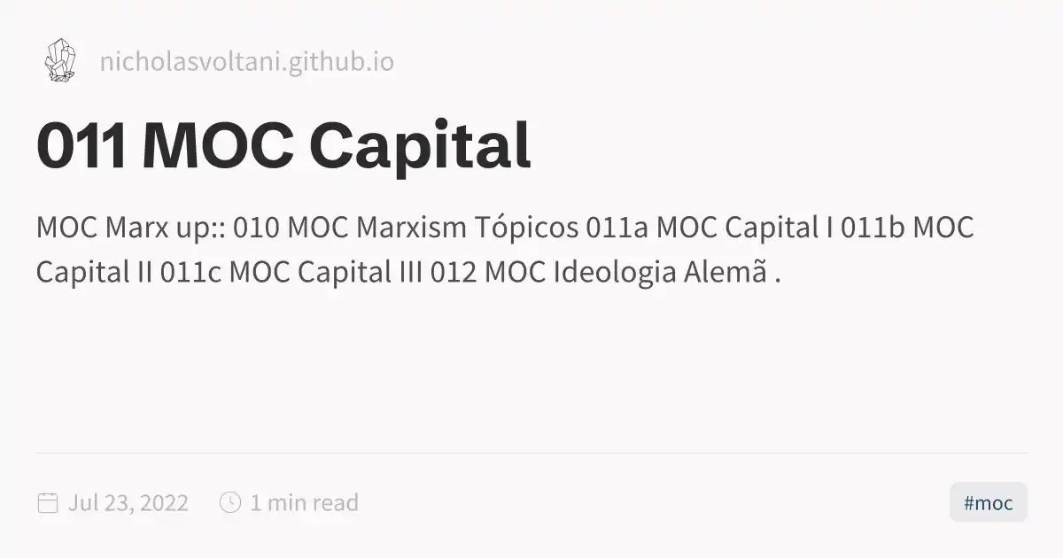 011 MOC Capital