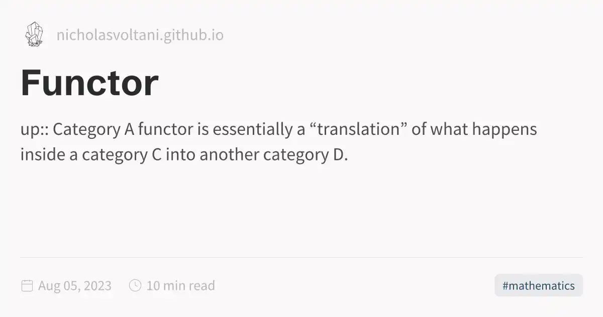 Functor