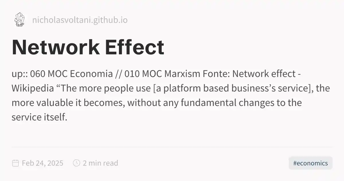 Network Effect